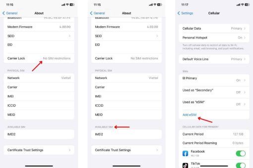 Canada eSIM Compatible Devices List - Canada eSIM