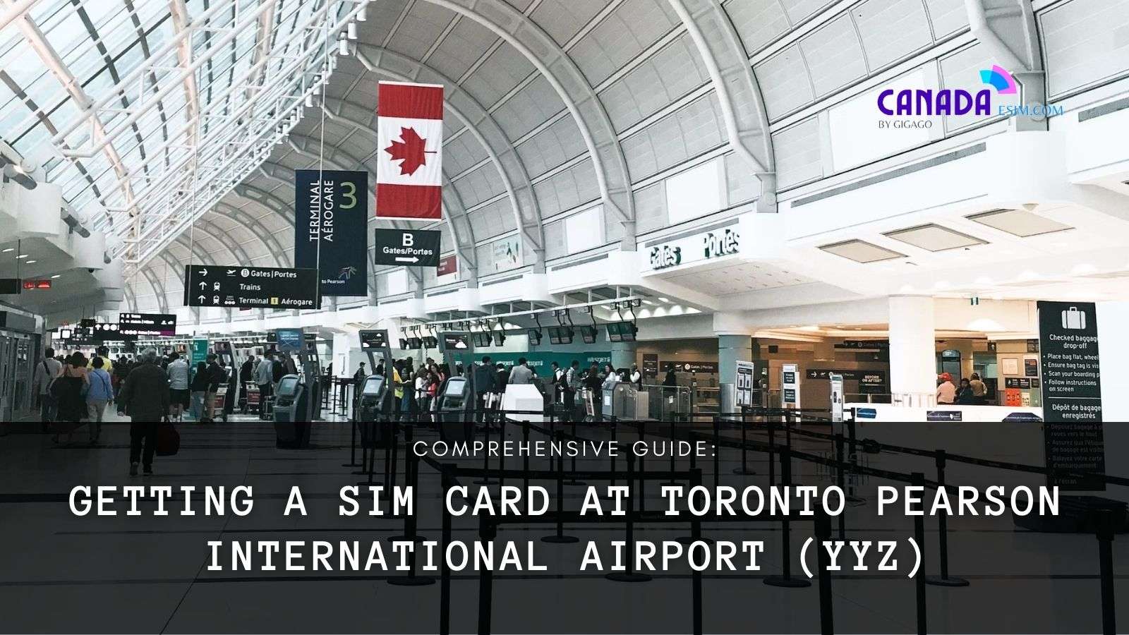 Where to Buy SIM Card at Toronto Airport (YYZ)
